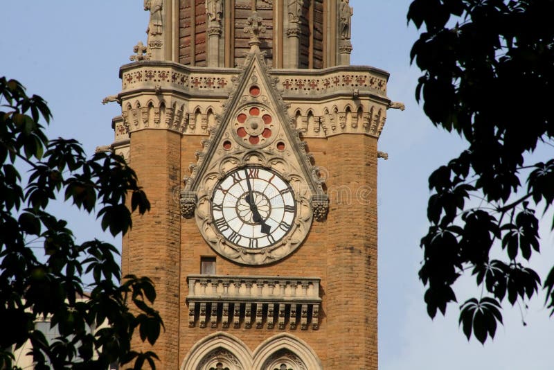 Distant View of a Clock Tower Stock Photo - Image of indian, classic ...