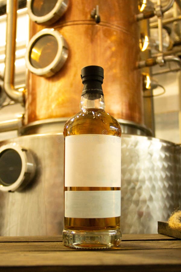 Distillate Production Process in Copper Distillation Unit. Cpper Vacuum ...