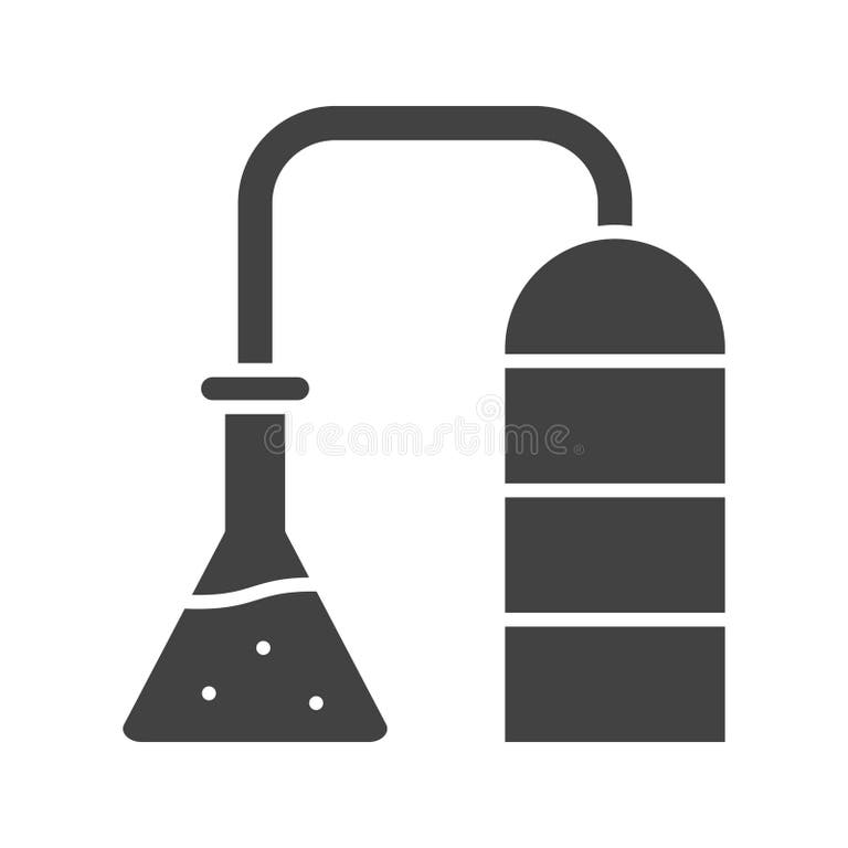 Distillation Icon Vector Image. Stock Vector - Illustration of vector ...