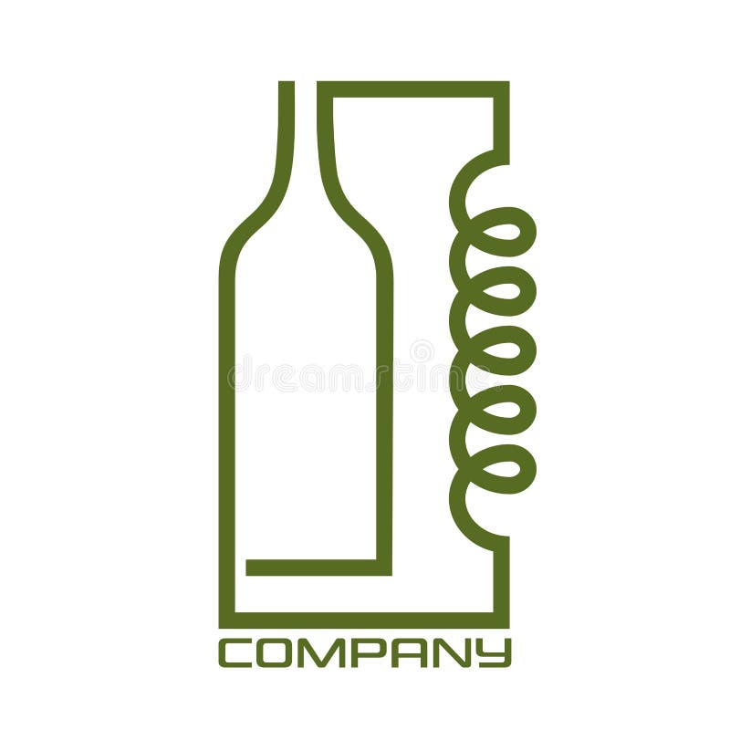 Distiller and Bottle Logo. Vector Illustration. Stock Vector ...