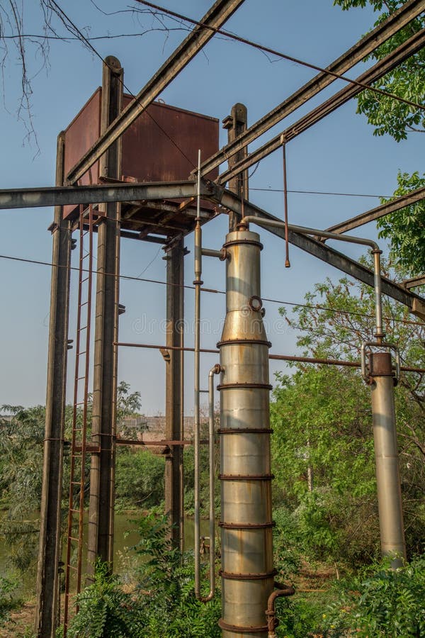 Distillery Abandoned Sugar Cane Stock Image - Image of iron, sugar ...