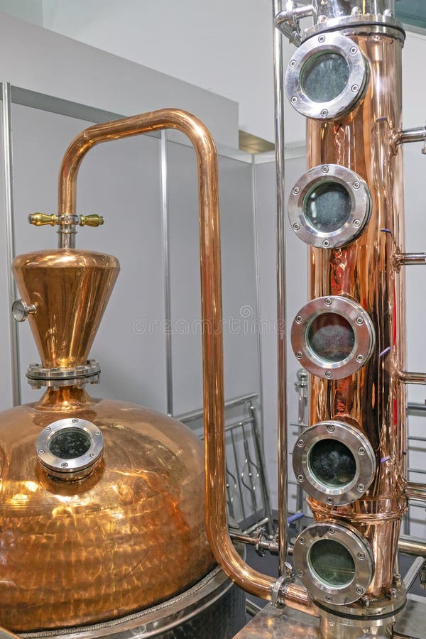 Brandy distiller stock image. Image of brass, brandy - 27897549