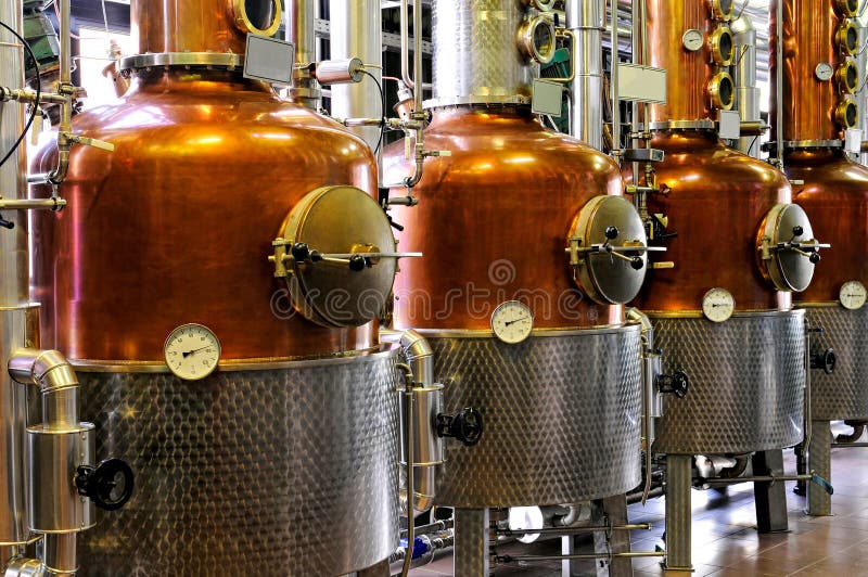 Distillery stock photo. Image of storage, distillation - 37817466