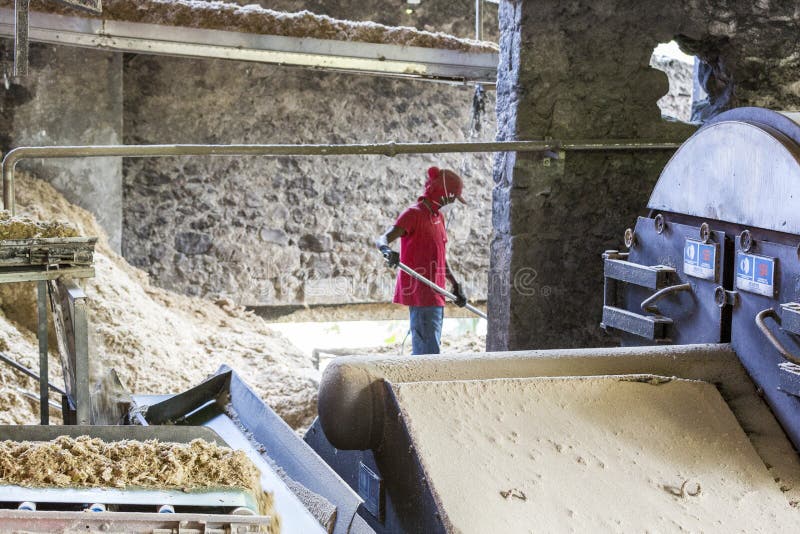 Distillery of rum process stock photo. Image of fermenting - 90866370