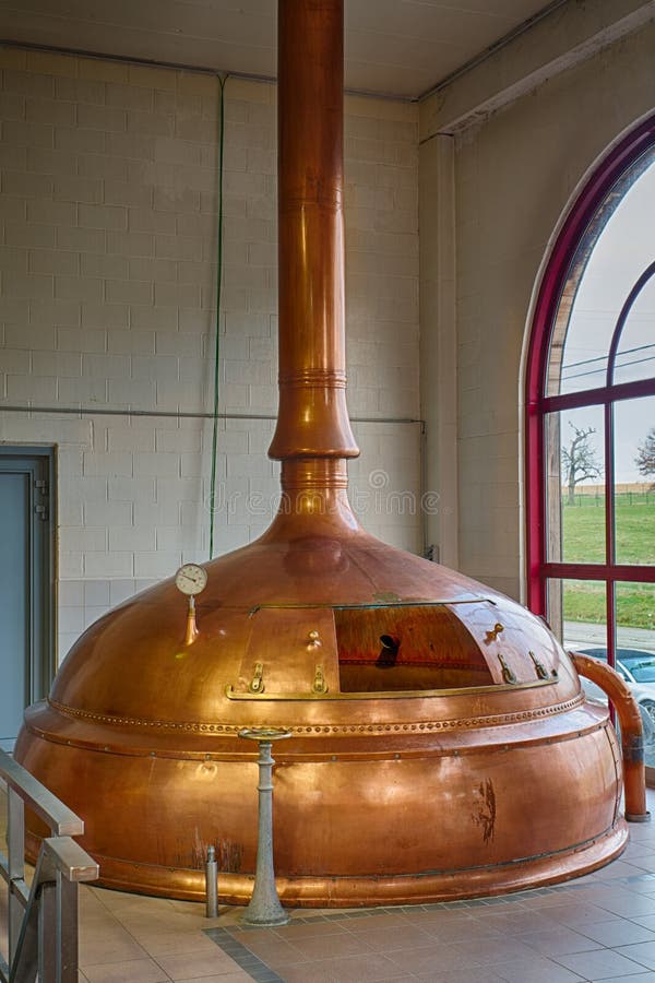 Distillery tanks brewery stock photo. Image of metallic - 54810152