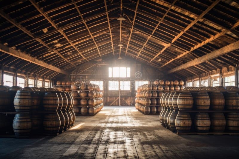 Stacked Whiskey Barrels Ai Stock Photos - Free & Royalty-Free Stock ...