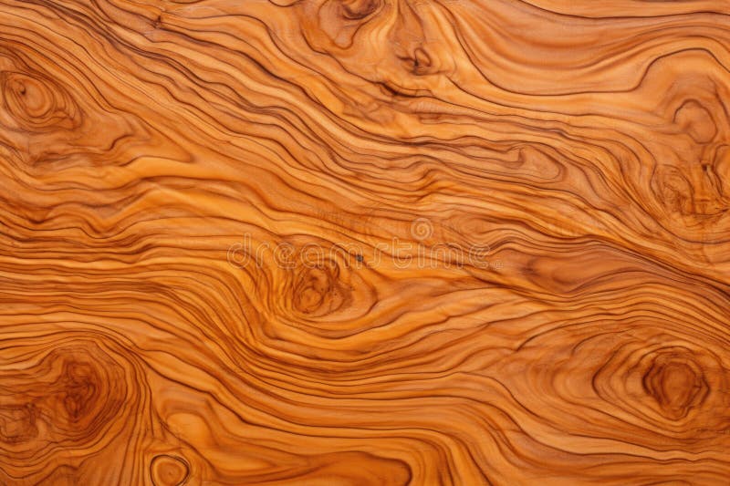 Distinct Grain Patterns on an Olive Wood Slab Stock Image - Image of ...