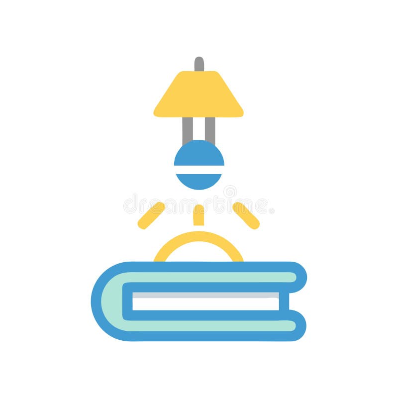 Distinctive Knowledge Lamp Artwork Stock Vector - Illustration of style ...