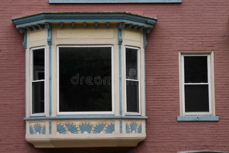 Distinctive Bay Window stock image. Image of distinctive - 76217653