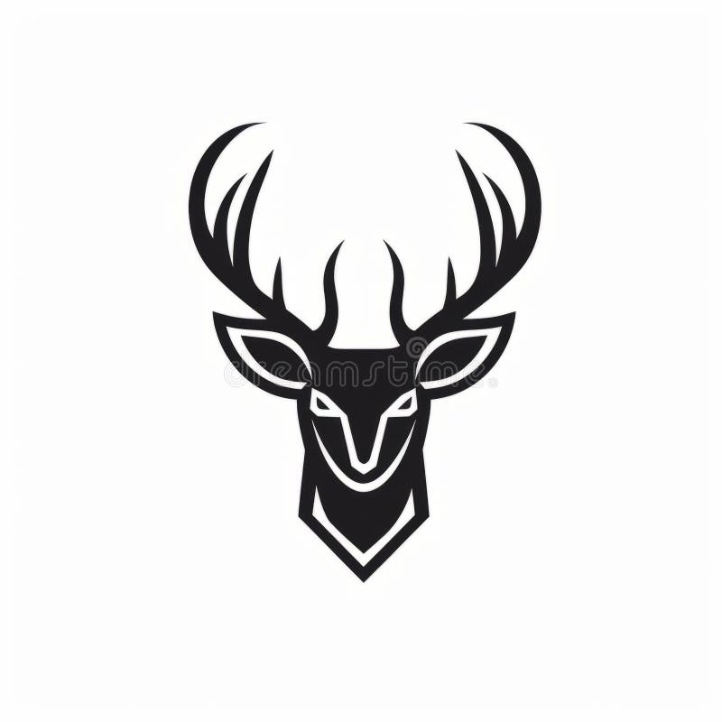 211 Deer Head Icon Vector Logo Stock Photos - Free & Royalty-Free Stock ...