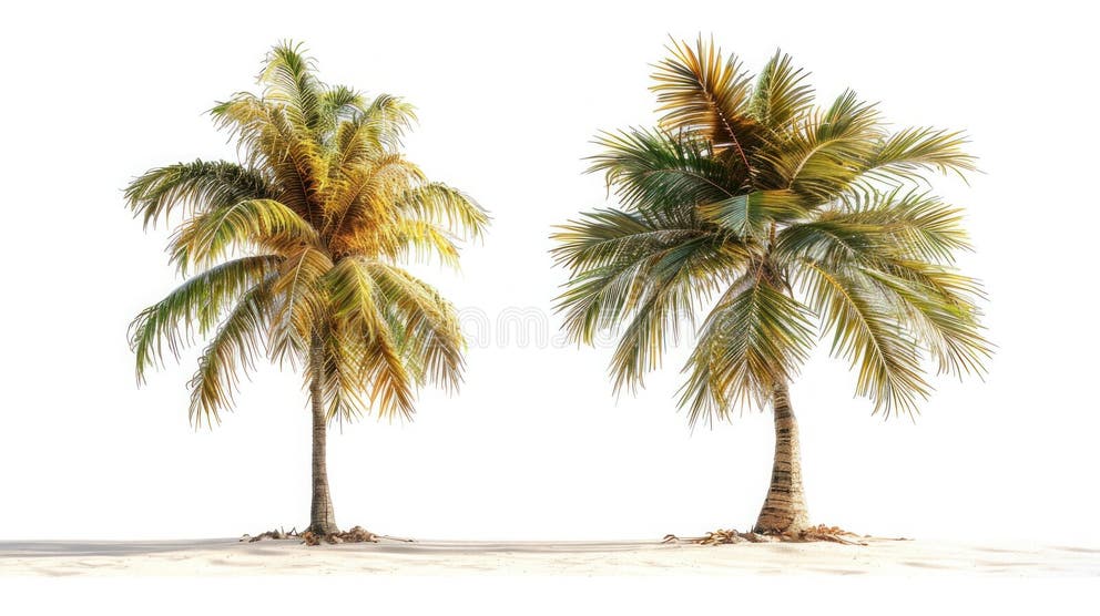 Distinctive Coconut Tree Stock Illustrations – 78 Distinctive Coconut ...