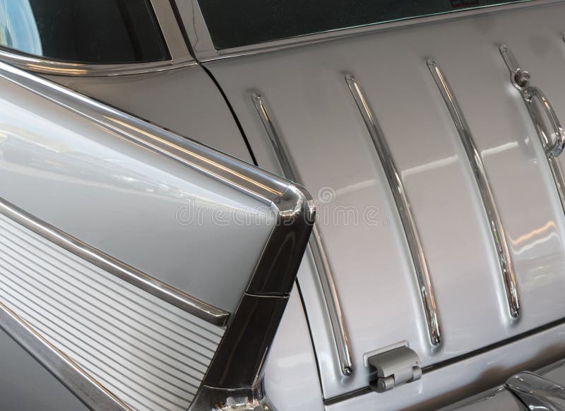 Classic Chevy Nomad Station Wagon Stock Image - Image of extreme, color ...