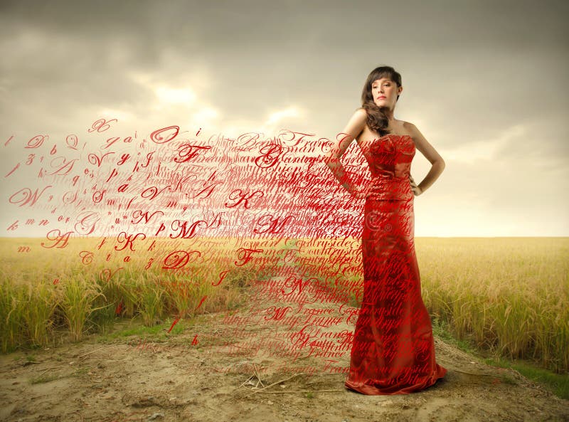 Distinguished lady stock image. Image of outdoor, travel - 18336099