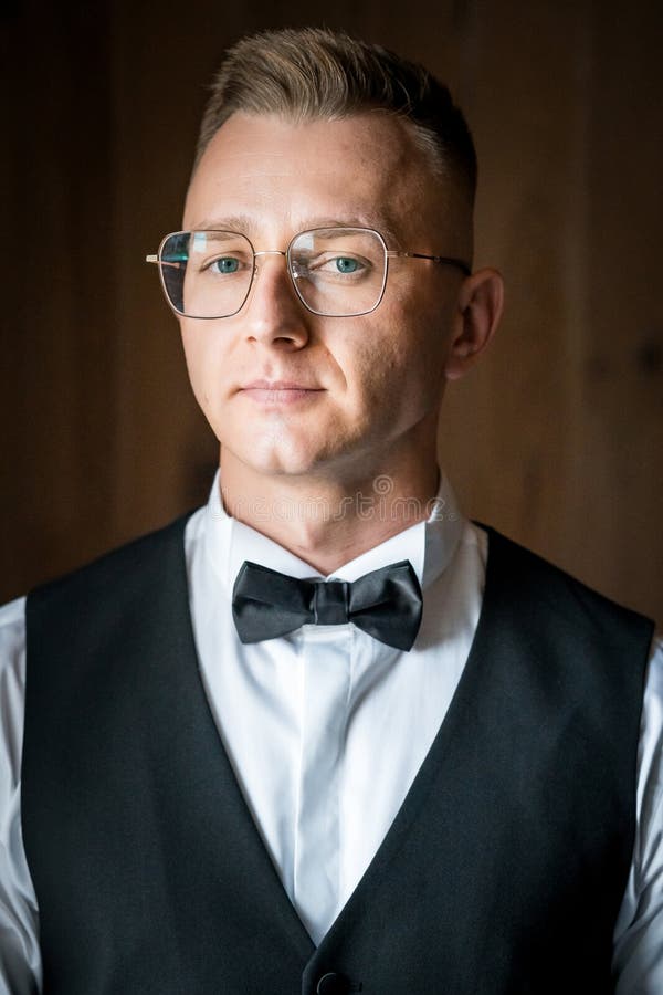 Distinguished Young Man in Formal Attire with Subtle Sophistication ...