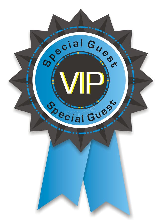 Distintivo di VIP illustrazione di stock. Illustrazione di distintivo ...