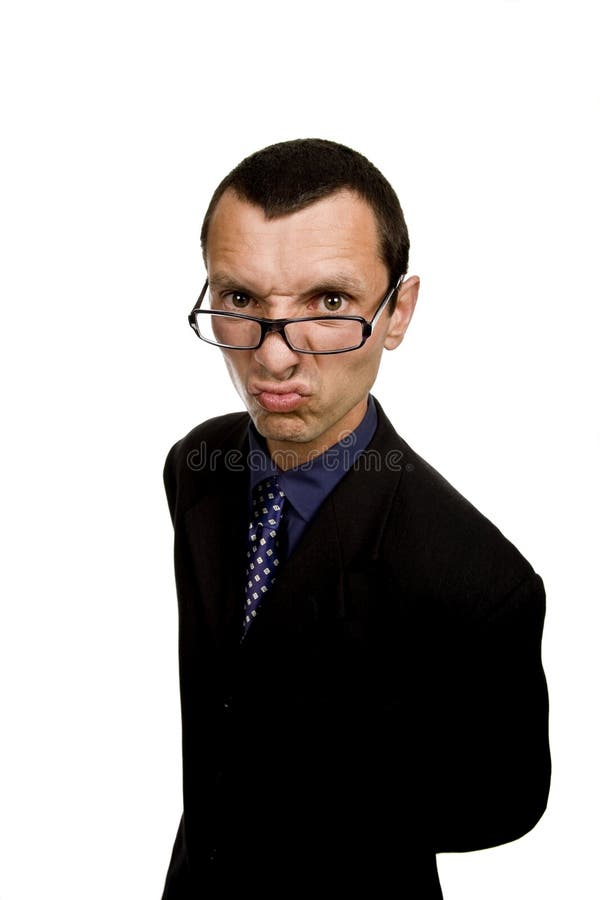 Distorted stock image. Image of emotion, handsome, business - 5265281