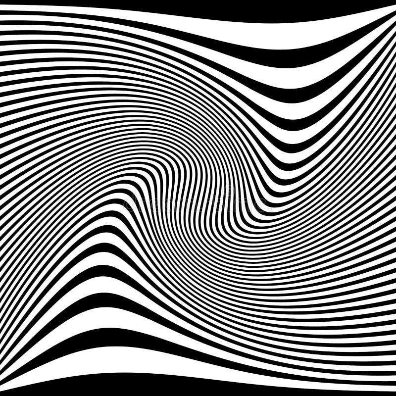 Distorted Abstract Monochrome Pattern of Asymmetric / Irregular Stock ...