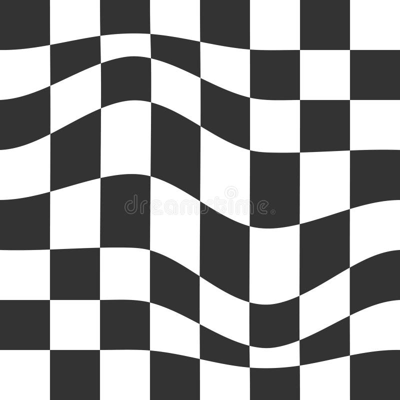 Warped Checkerboard Pattern Stock Illustrations – 169 Warped ...