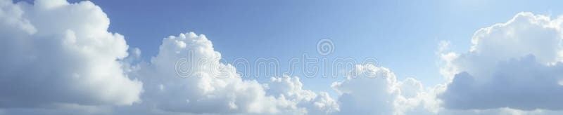 Distorted Clouds Float in a Faded Blue Sky with Wispy White Tendrils ...
