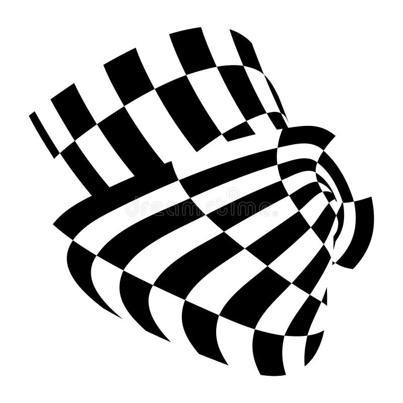 Distorted Deformed Grids Stock Vector Illustration Of Distortion