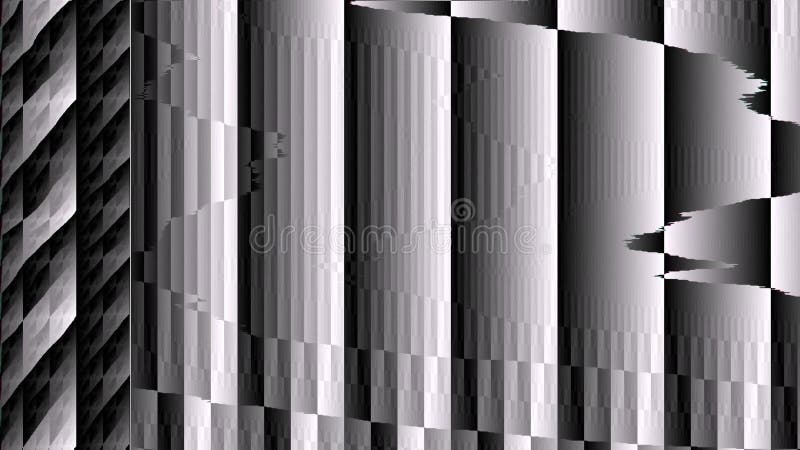Distorted Diagonal Stripes in Monochrome, Creating an Optical Illusion ...