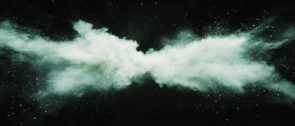 Distorted Digital Art Featuring Glitching Dust Effects on a Black ...