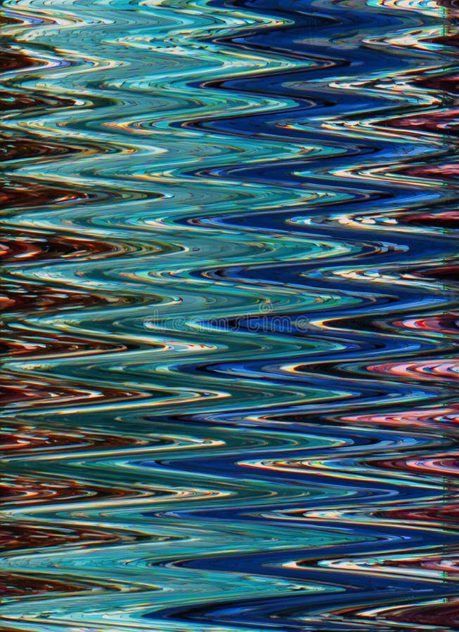 Distorted Display System Breakdown Glitch Pattern Stock Illustration ...