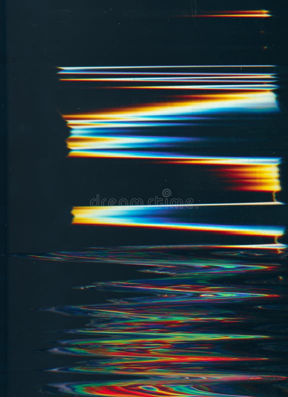 Distorted Display System Breakdown Glitch Pattern Stock Photo - Image ...