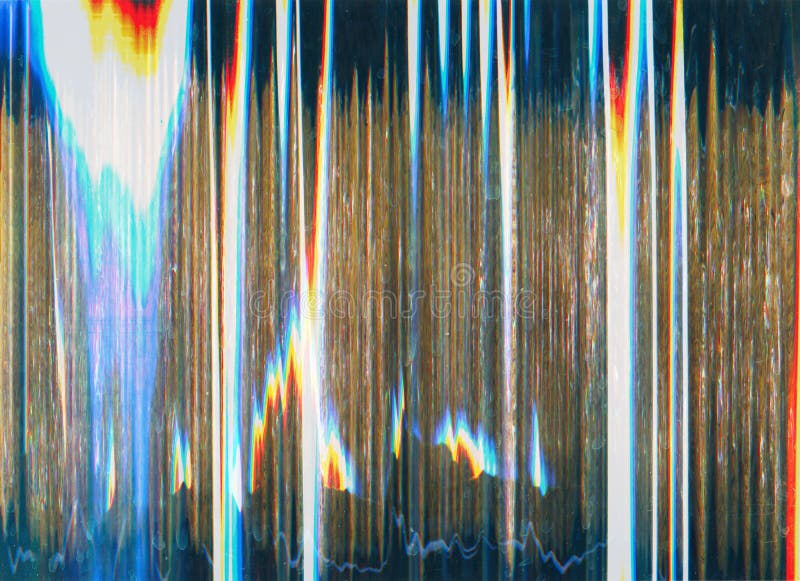 Distorted Display System Breakdown Glitch Pattern Stock Photo - Image ...