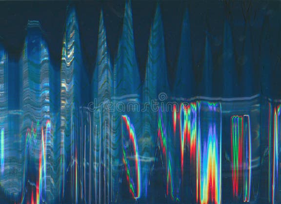 Distorted Display System Breakdown Signal Error Stock Image - Image of ...