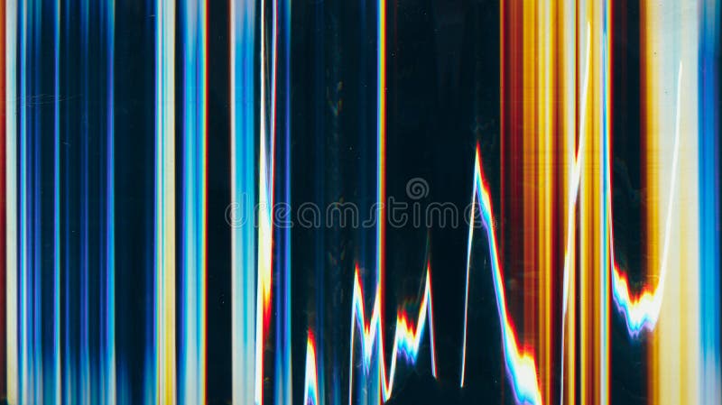 Distorted Display System Breakdown Signal Error Stock Photo - Image of ...