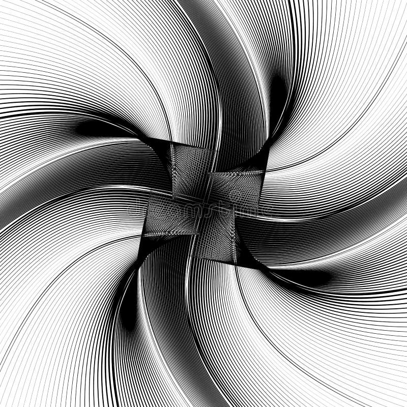 Distorted Geometric Pattern Stock Vector - Illustration of kaos ...