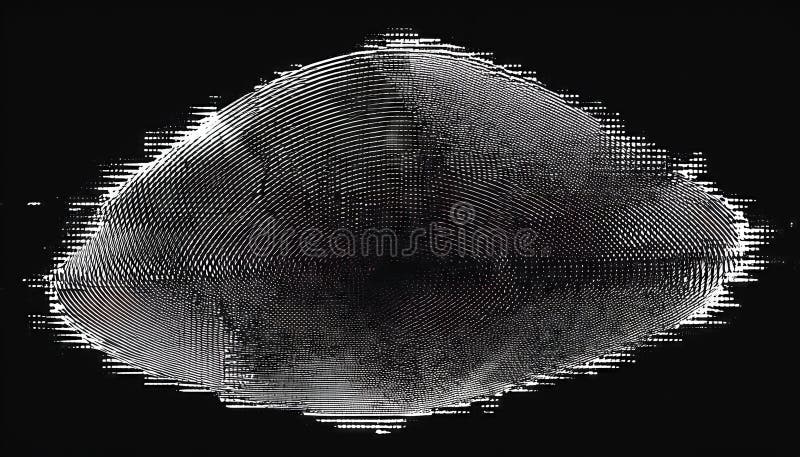 Distorted Geometric Shapes Amidst Chaotic Glitch Artistry NoiseRidden ...