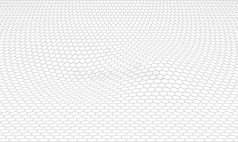 Distorted grid stock vector. Illustration of line, vector - 215863151