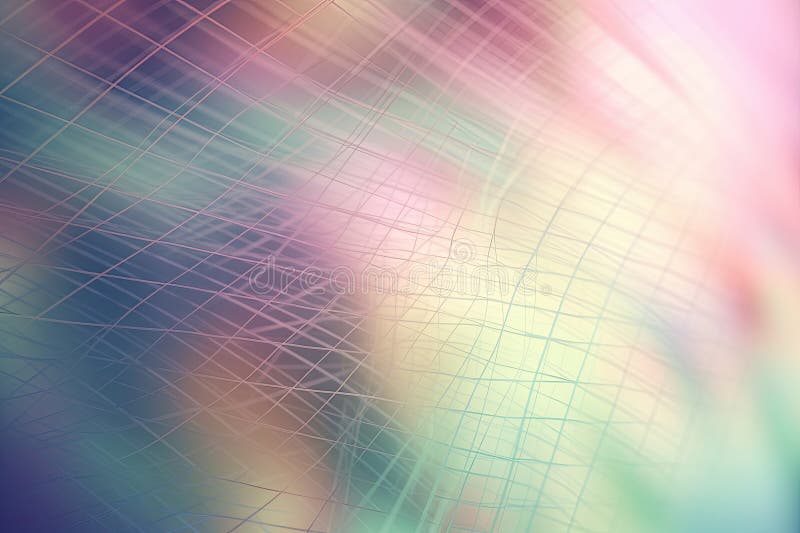Distorted Grid in Pastel Colors with a Soft Blur Effect Stock ...