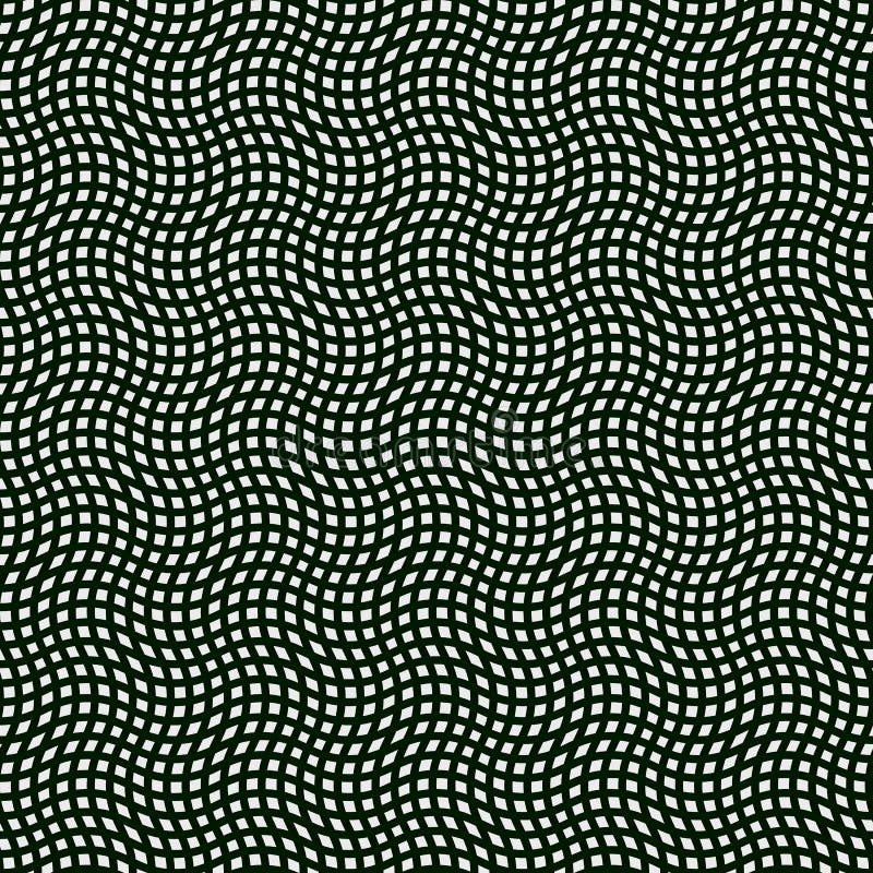 Distorted grid pattern stock illustration. Illustration of geometry ...