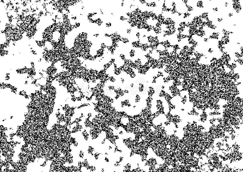 Distorted Halftone Black and White Grain Noise Background Stock Vector ...