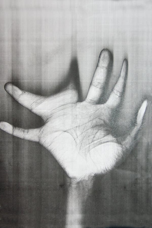 Distorted hand palm stock photo. Image of fingerprint - 28028202