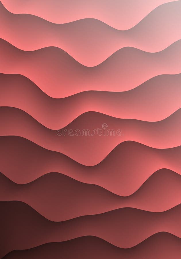 Distorted Layered Structure Dark Orange Vertical Abstract Background ...