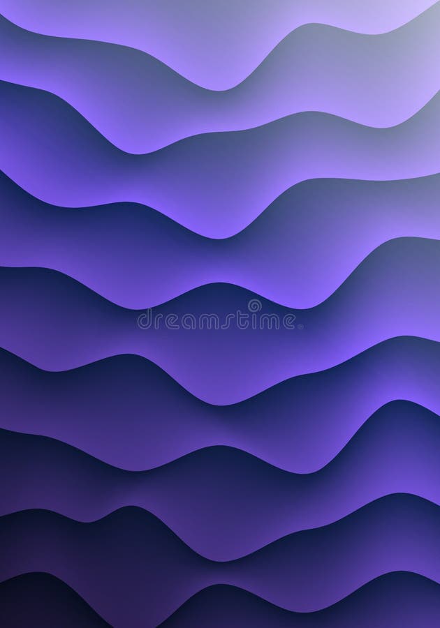 Distorted Layered Structure Violet Vertical Abstract Background Stock ...