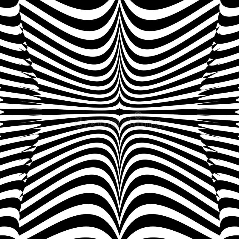 Distorted Lines Vector Background Stock Vector - Illustration of ...