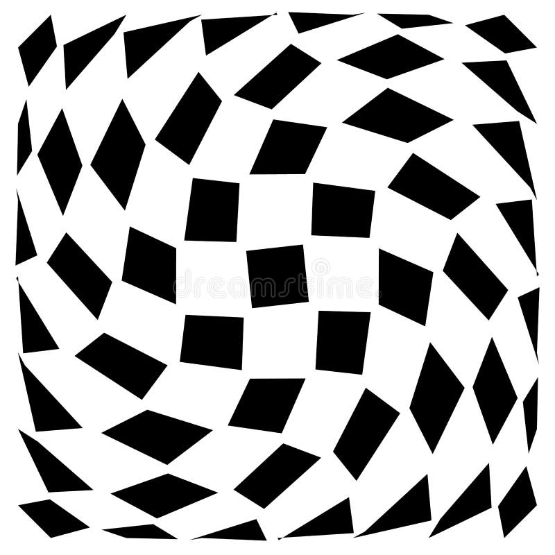 Distorted Mesh, Grid Geometric Element. Irregular Mosaic Visual Stock ...