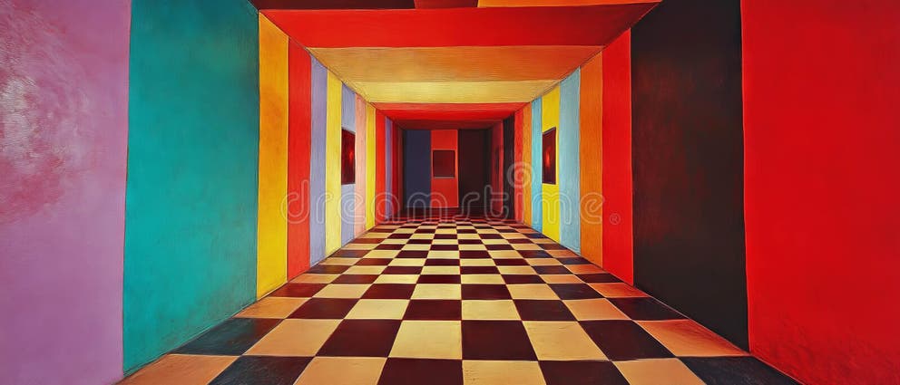 Distorted Perspectives in an Ames Room Create Intriguing Visual ...