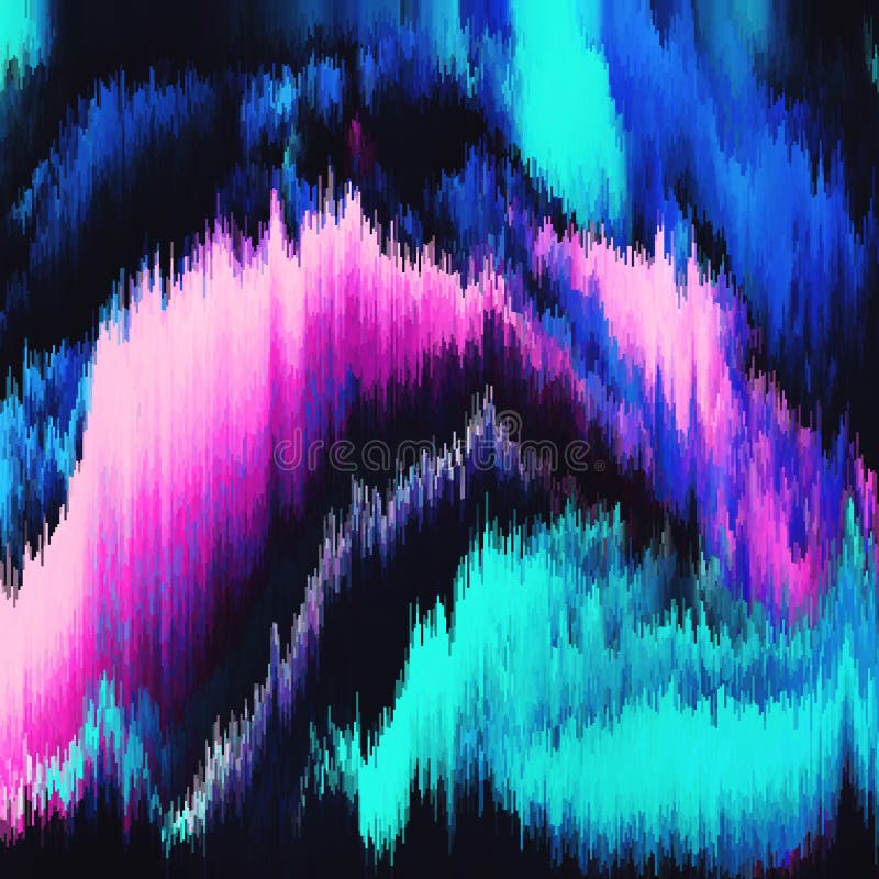 Distorted Picture. Optical Illusion of Movement of Forms. Stock Vector ...