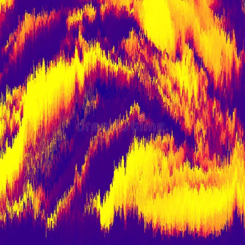 Distorted Picture. Optical Illusion of Movement of Forms. Stock Vector ...