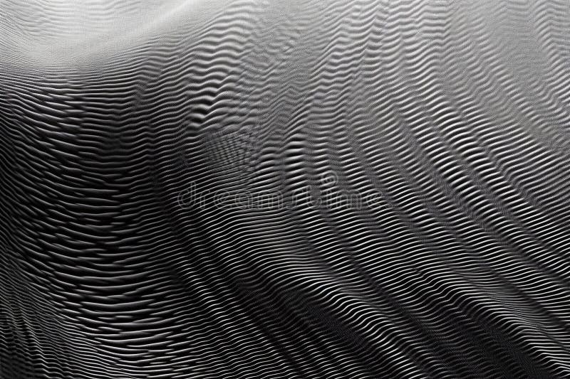 Distorted Scan Lines in Motion Blur Effect Style Black and White ...