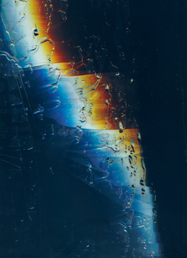 Distorted Screen System Damage Blue Glare Effect Stock Illustration ...