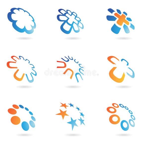 Distorted shapes stock vector. Illustration of modern - 6200958