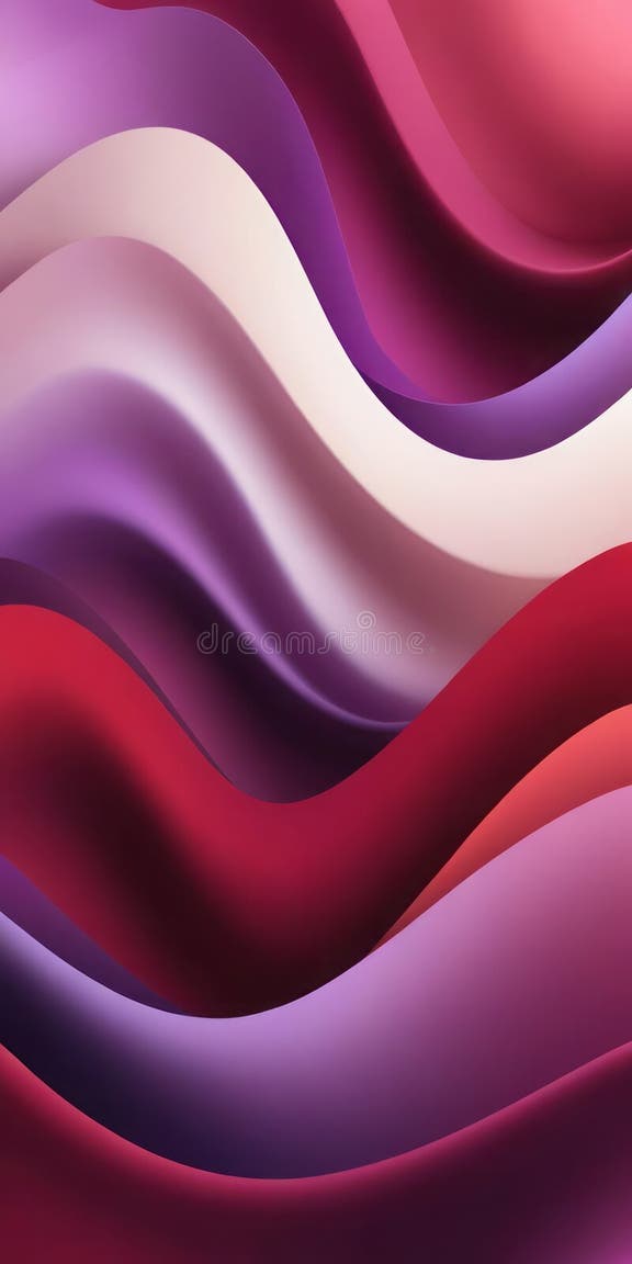 Distorted Shapes in Maroon Lavender Stock Photo - Image of creative ...