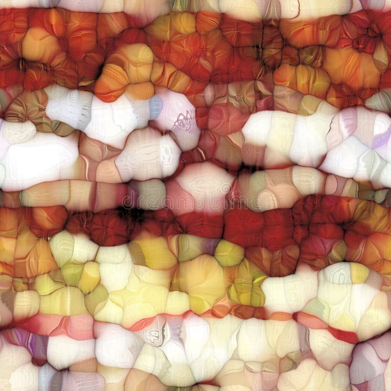 Vibrant Painterly Mineral Stone Effect Texture Seamless Pattern. Vivid ...